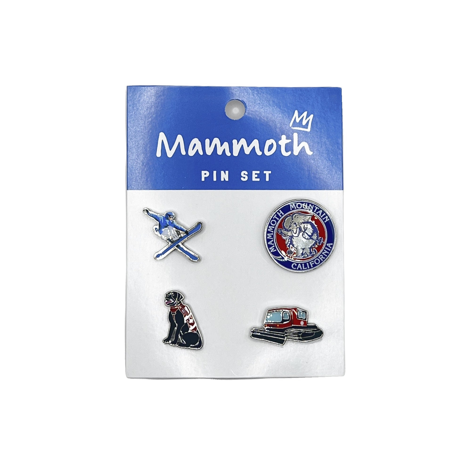SKI WOOLLY 4PC PIN SET